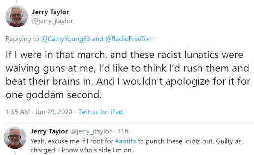 President Of Libertarian Think Tank Supports The Mob Frauds Crooks And Criminals